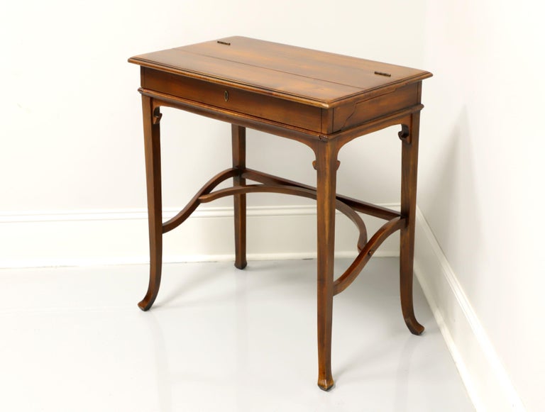 BAKER Petite Victorian Style Campaign Writing Desk at 1stDibs