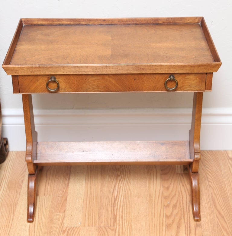 Baker Side Table or Bookshelf at 1stDibs