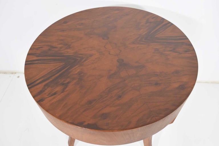 Baker Side Table with Three Legs at 1stDibs