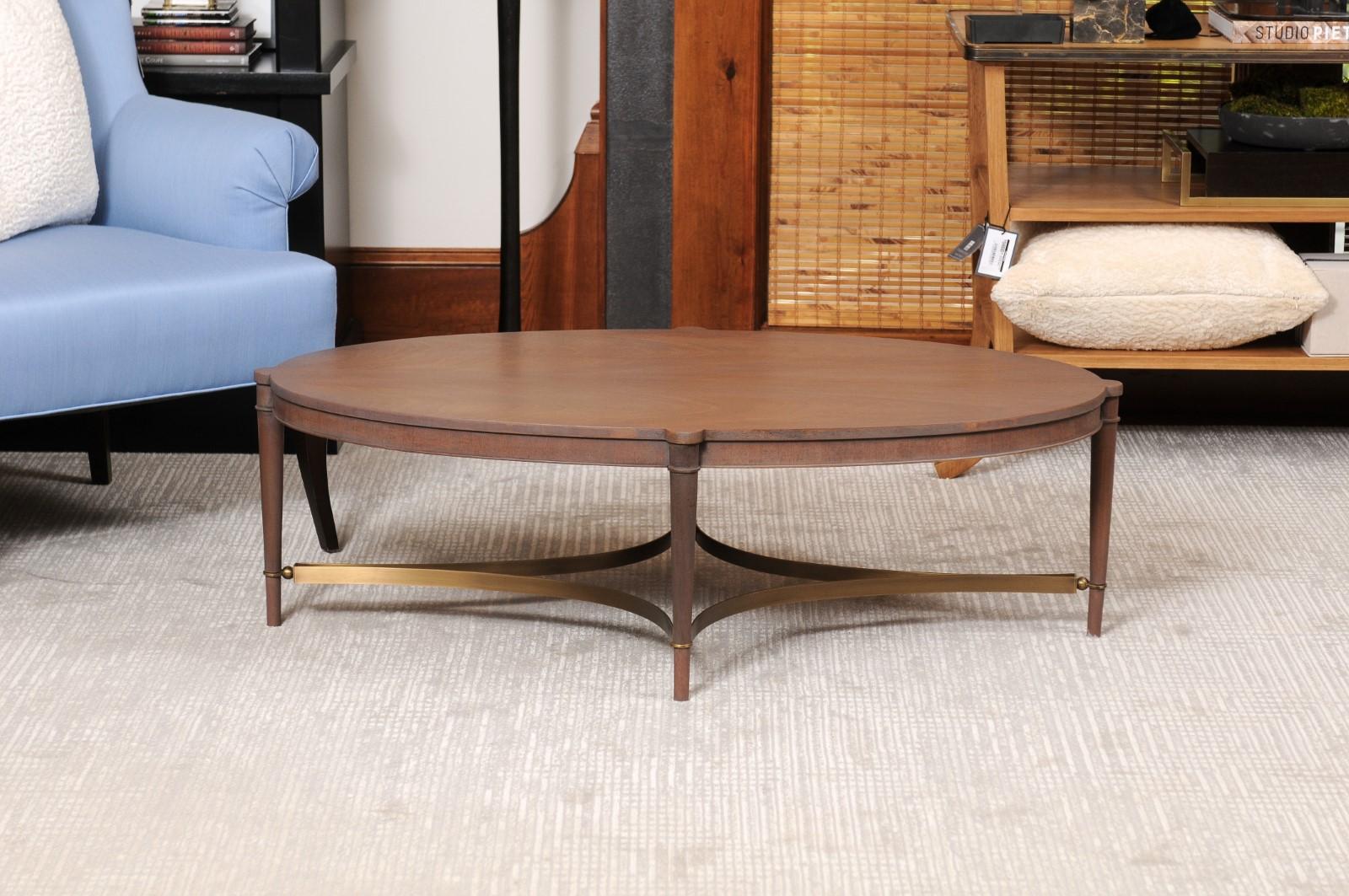 Baker, Thomas Pheasant Oval Cocktail Table For Sale at 1stDibs | thomas baker bridgeton nj