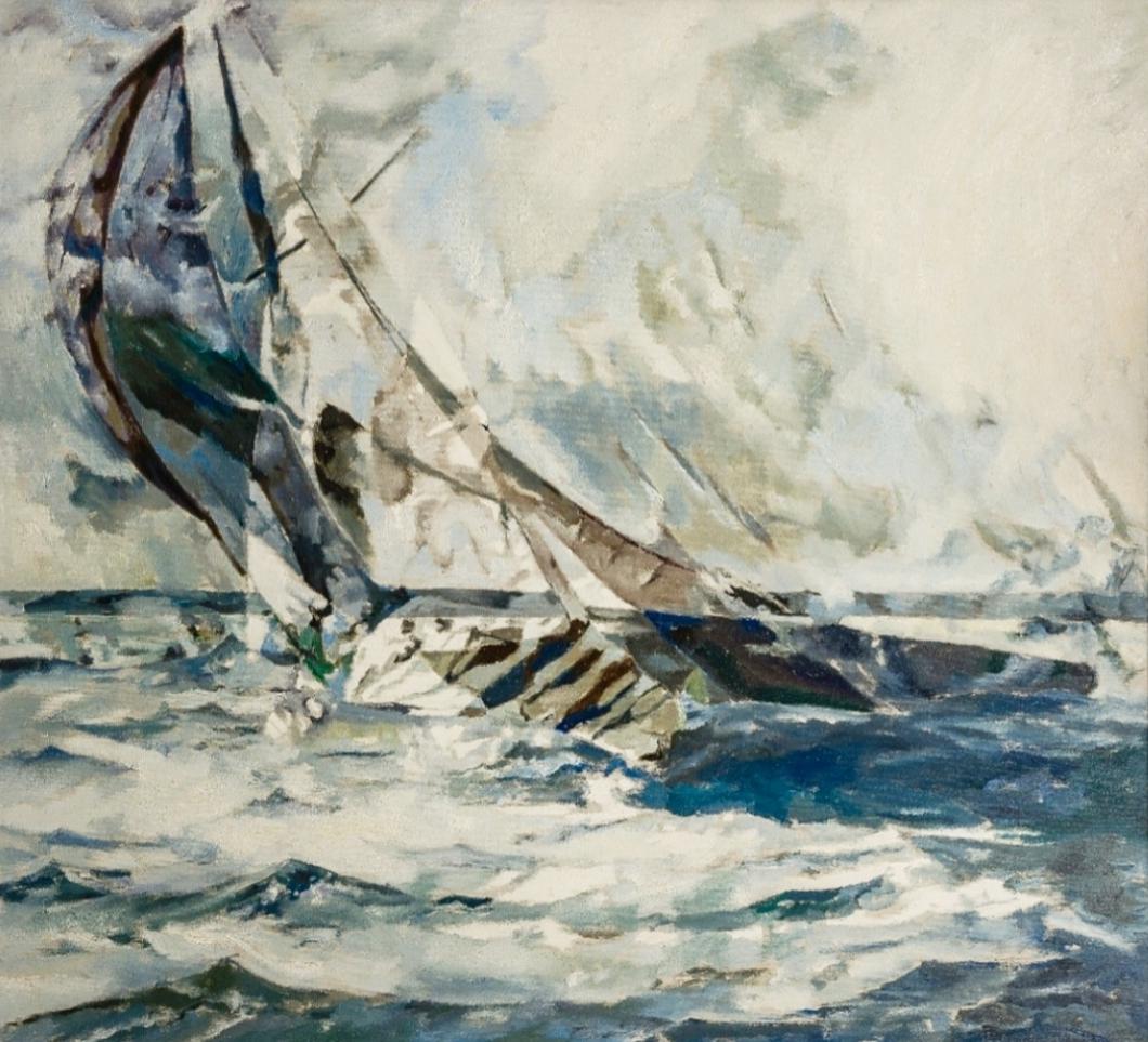 Balcomb Greene "The Squall", 1963 For Sale at 1stDibs