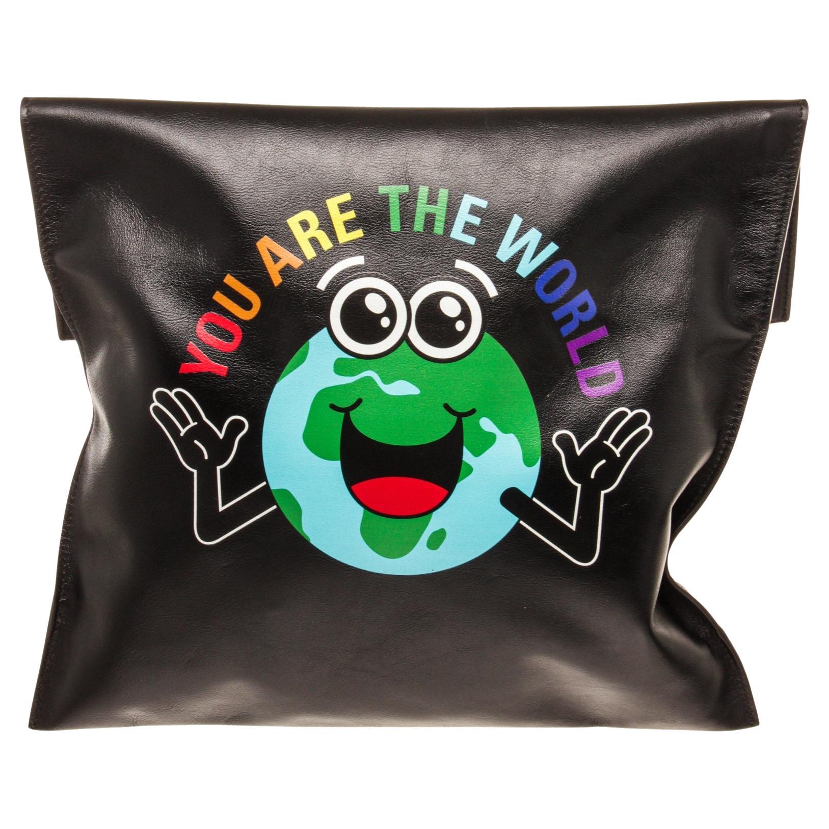 Balenciaga Black Leather Long Market Bag at 1stDibs | balenciaga market bag