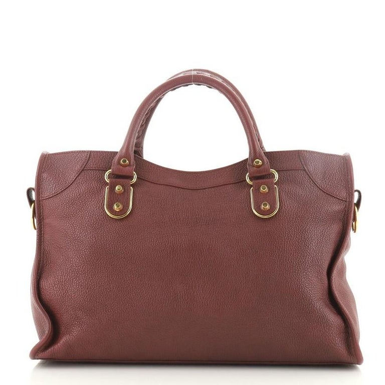 Balenciaga City Classic Metallic Edge Bag Leather Medium at 1stDibs ...