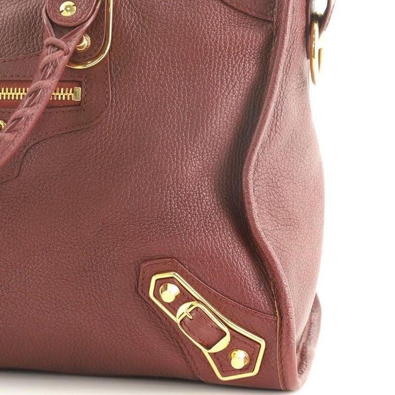 Balenciaga City Classic Metallic Edge Bag Leather Medium at 1stDibs ...
