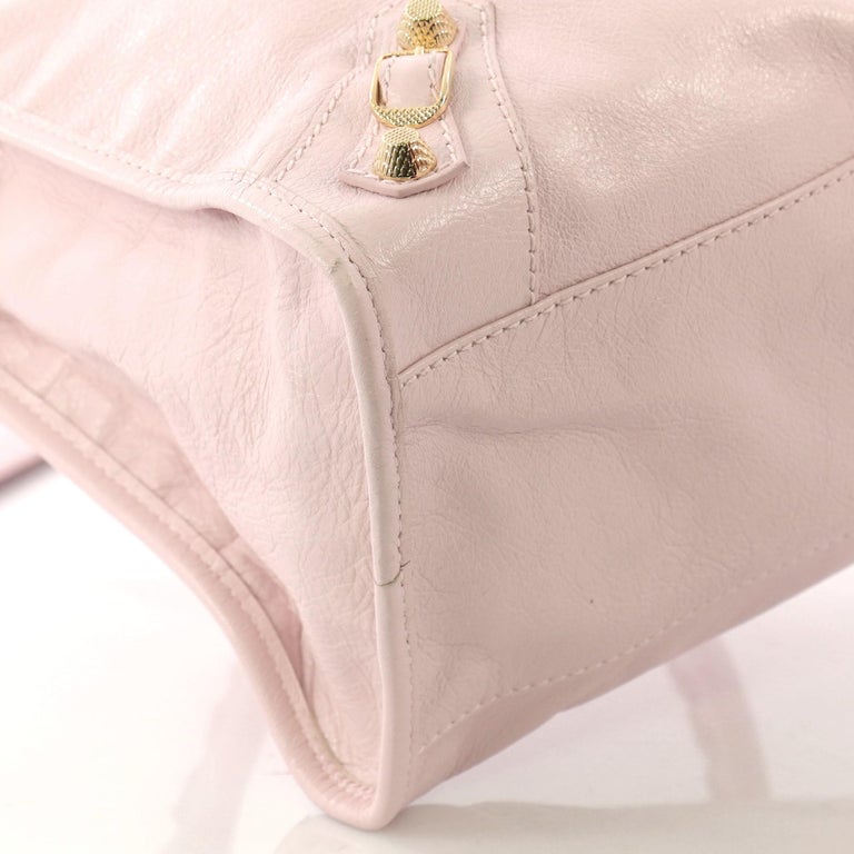 Balenciaga City Giant Studs Bag Leather Medium at 1stDibs