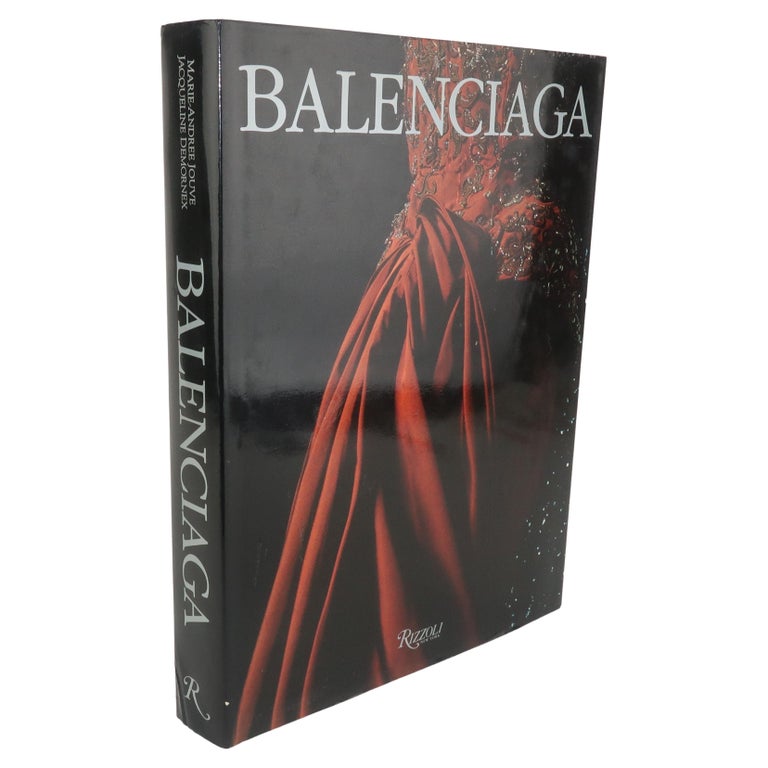 Balenciaga Coffee Table Book, 1989 For Sale at 1stDibs