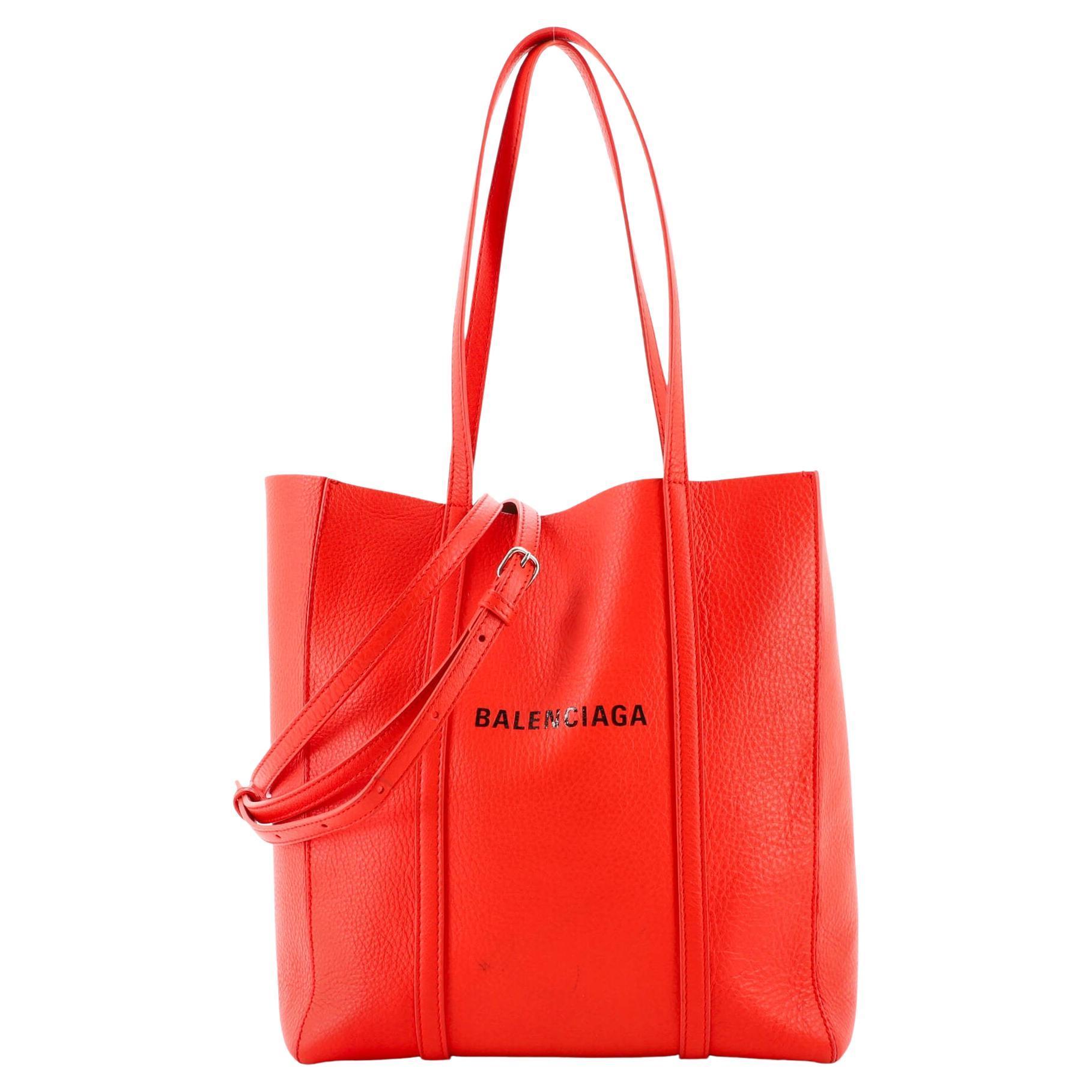 Balenciaga Red Leather Giant 21 Gold Hardware RTT Bag at 1stDibs
