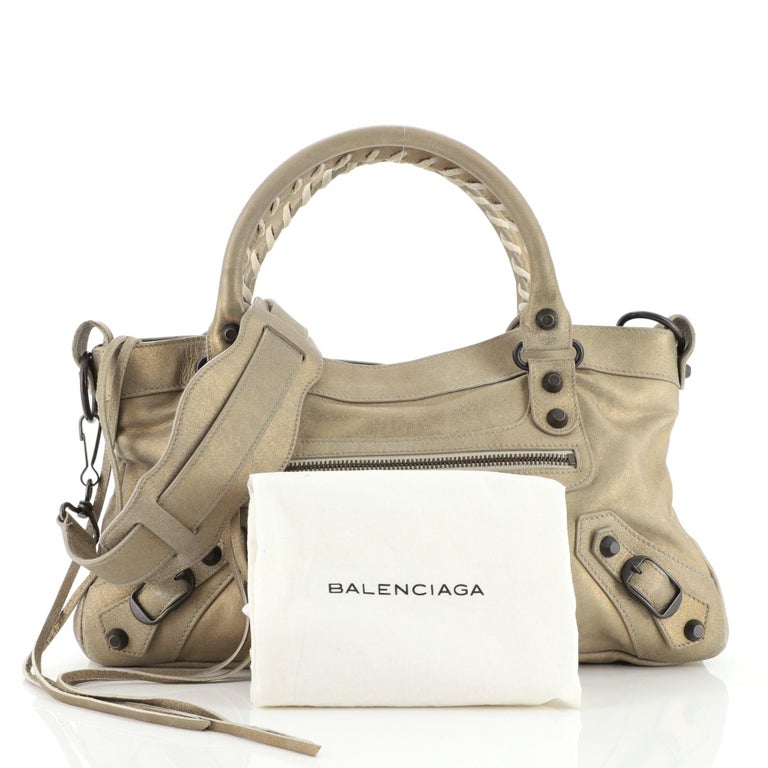 Balenciaga First Classic Studs Bag Leather at 1stDibs