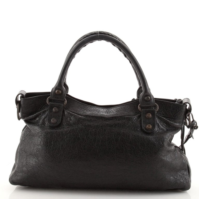 Balenciaga First Classic Studs Bag Leather at 1stDibs