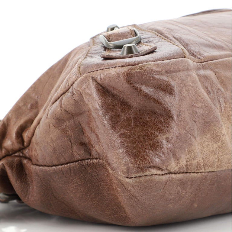 Balenciaga First Classic Studs Bag Leather For Sale at 1stDibs