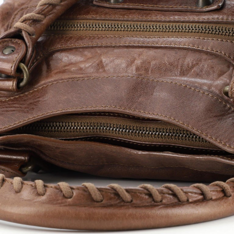 Balenciaga First Classic Studs Bag Leather For Sale at 1stDibs