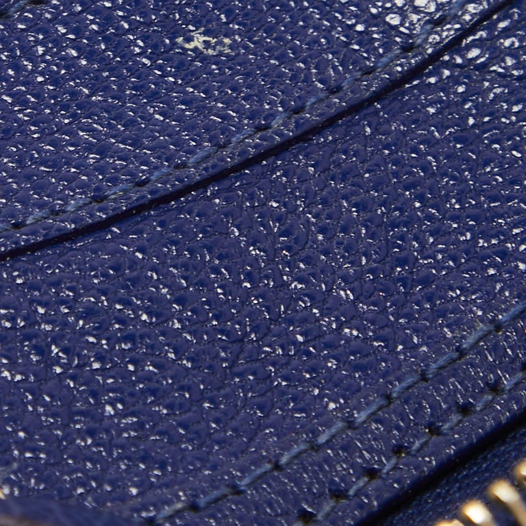 Balenciaga Indigo Leather Mini Classic Metallic Edge City Bag For Sale ...