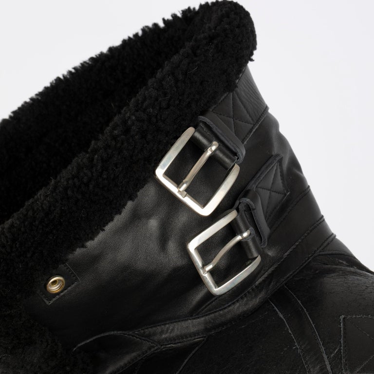 Balenciaga Le Bombardier Black Leather Biker Jacket 38 FR For Sale at 1stDibs