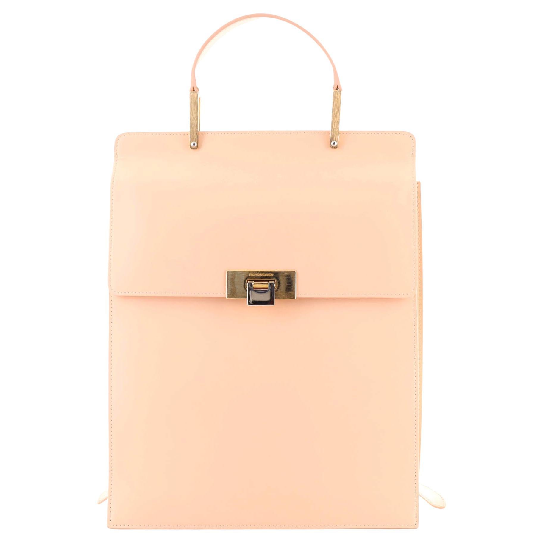 Hermes Sherpa Backpack in Orange Clemence Leather at 1stDibs