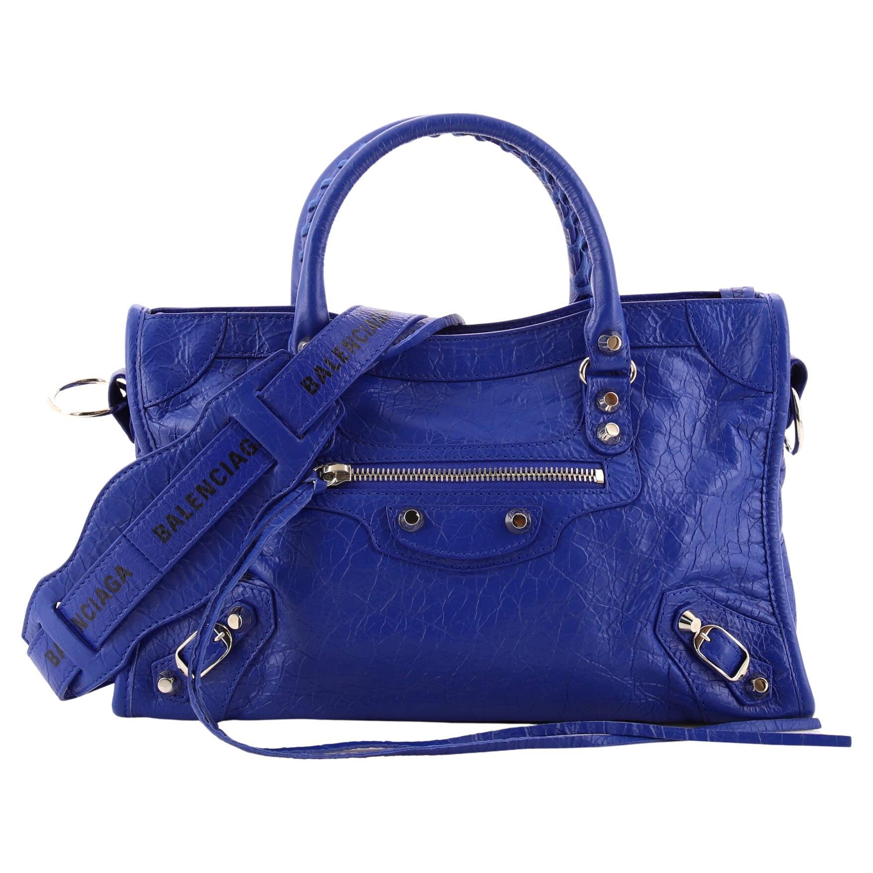Balenciaga Women Handbags Green, Neon Leather For Sale at 1stDibs
