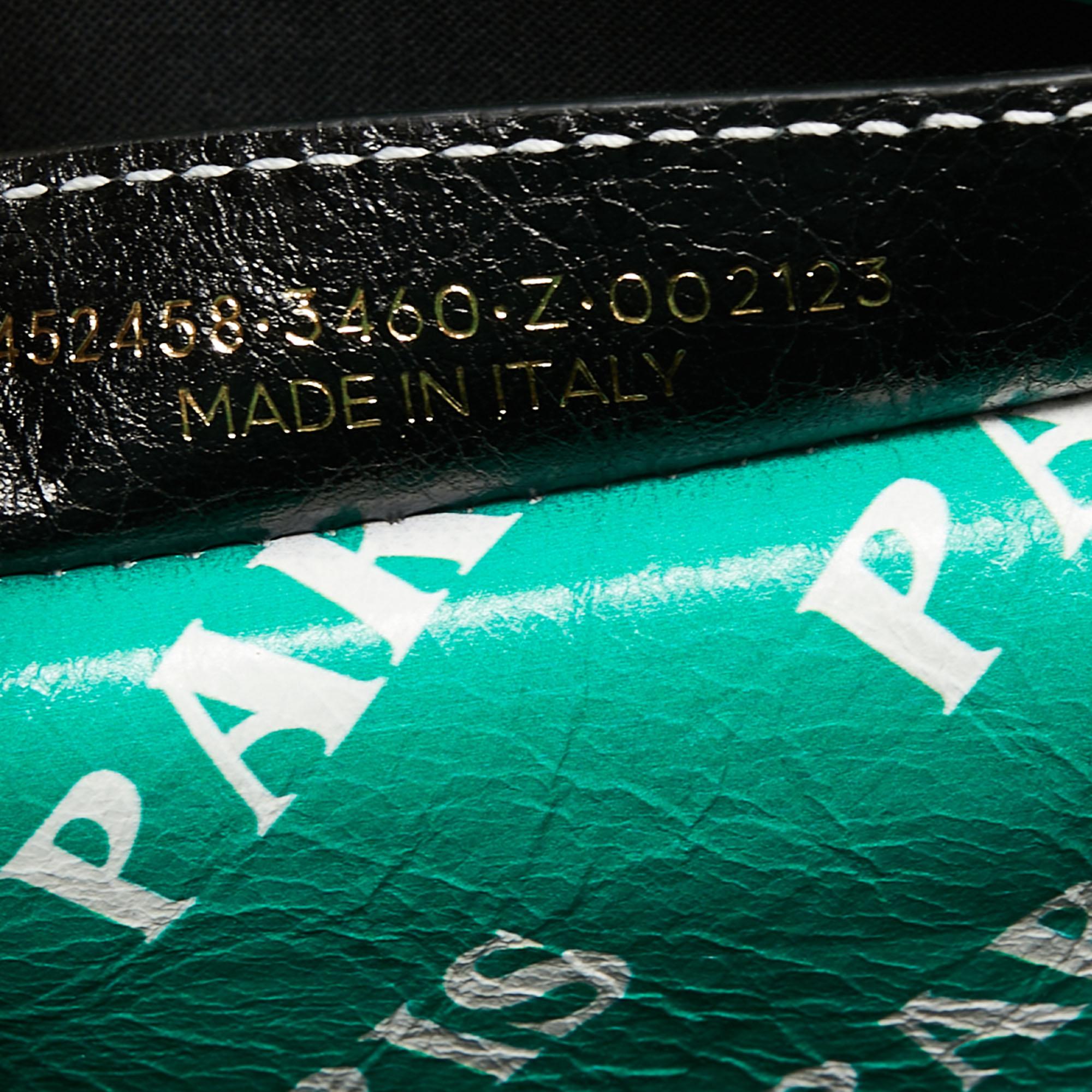Balenciaga Multicolor Leather Paris Bazar Tote For Sale at 1stDibs ...