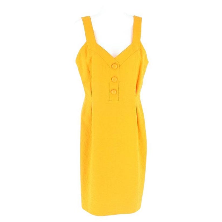 Balenciaga Orange Dress in Size 40 For Sale at 1stDibs