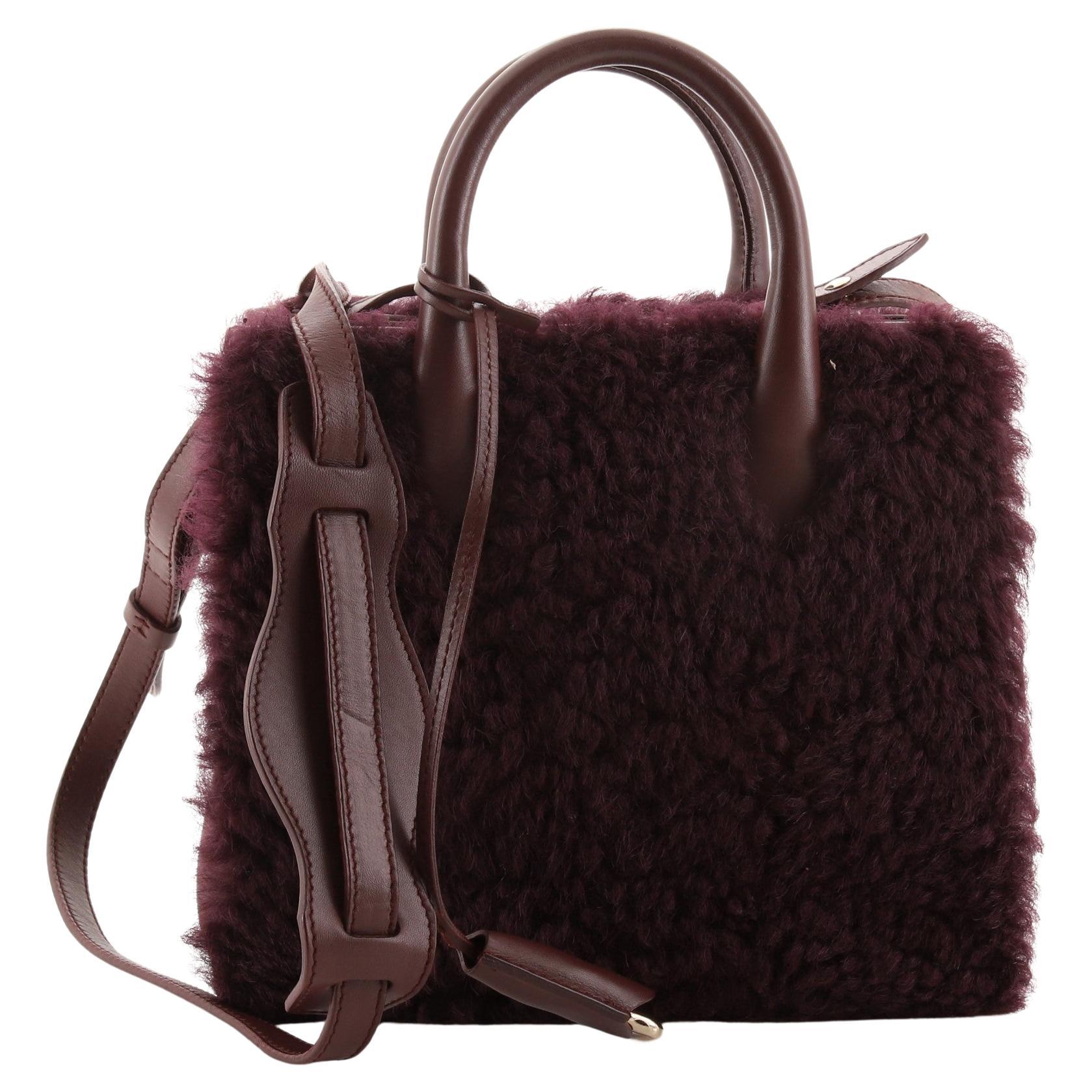 Balenciaga Violet Leather Giant 21 Work Tote at 1stDibs