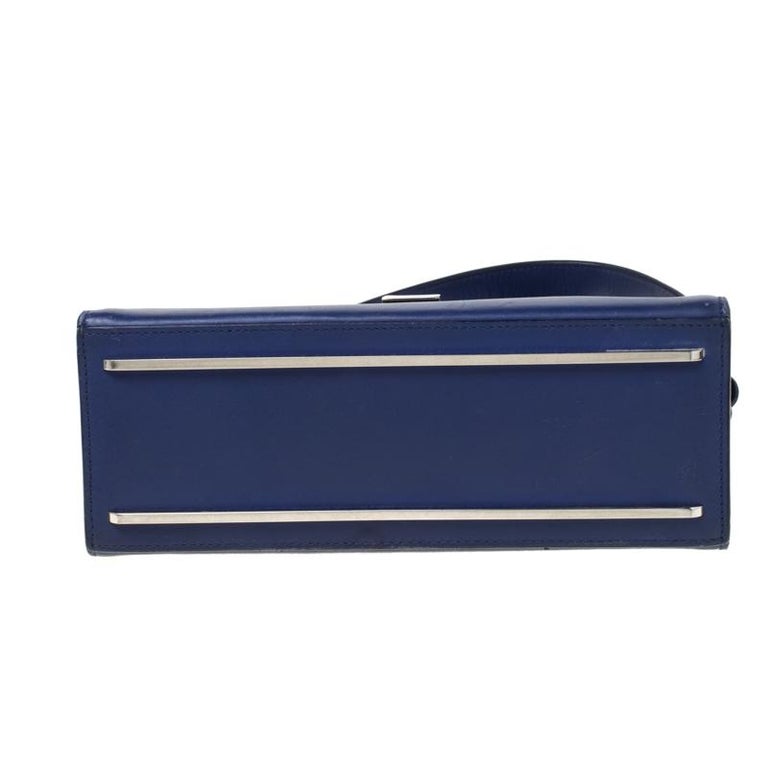Balenciaga Violet Leather Le Dix Cartable Top Handle Bag at 1stDibs