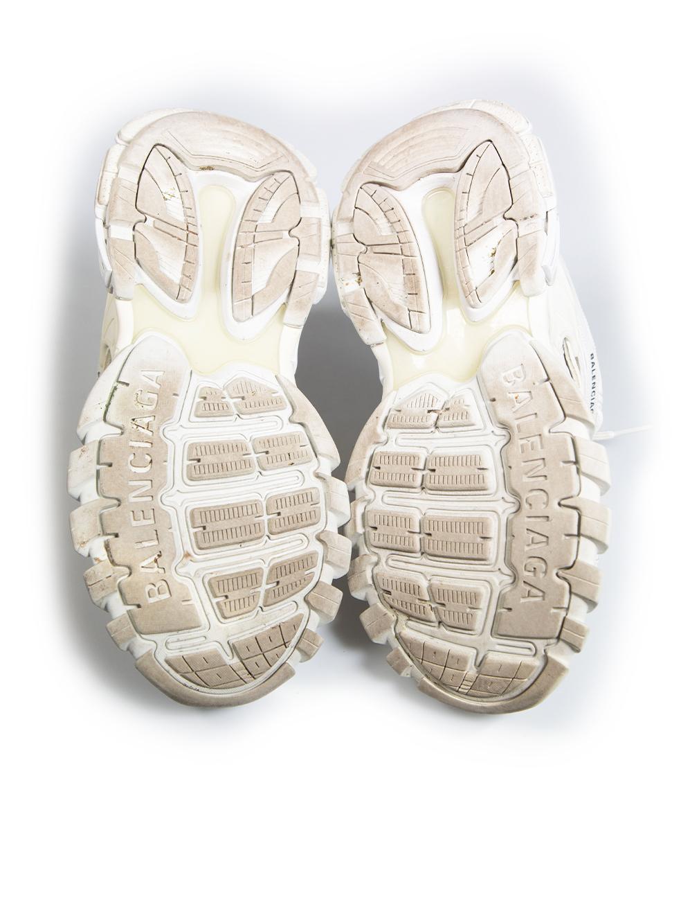 Balenciaga White Track 2 Trainers Size UK 5 For Sale at 1stDibs