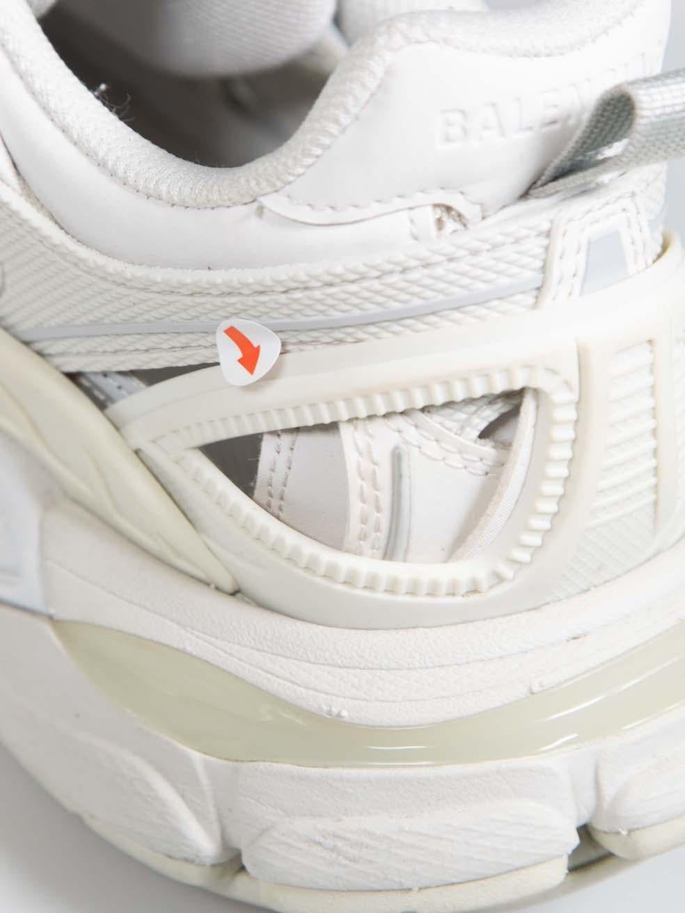 Balenciaga White Track 2 Trainers Size UK 5 For Sale at 1stDibs