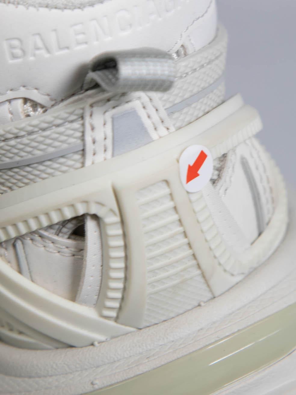 Balenciaga White Track 2 Trainers Size UK 5 For Sale at 1stDibs