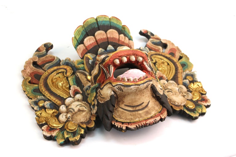 Balinese Barong Dance Mask at 1stDibs