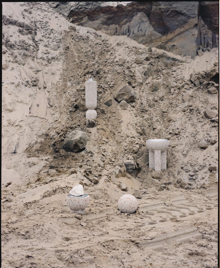 Ball Floor Sculpture by Vaust For Sale at 1stDibs