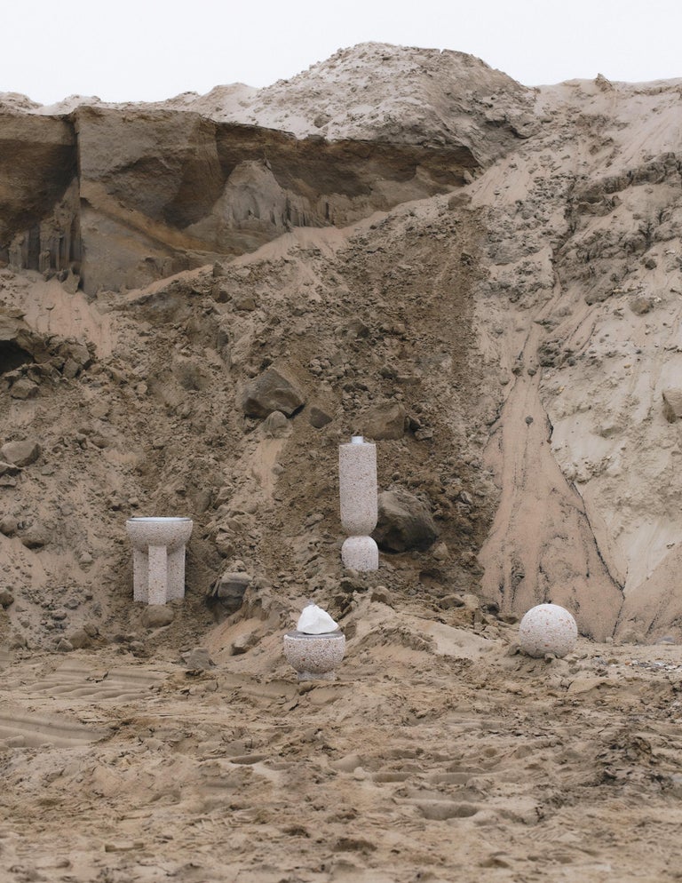 Ball Floor Sculpture by Vaust For Sale at 1stDibs