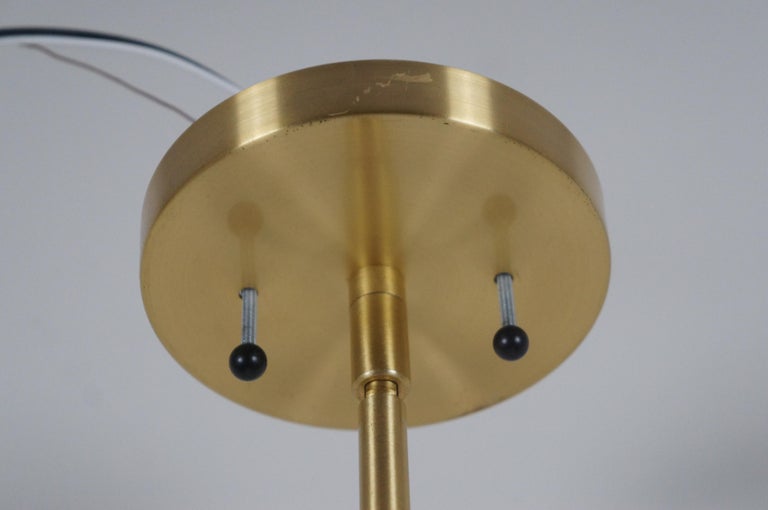 Ballard Designs Modern Fiona Glass Pendant Ceiling Bar Light Globe ...