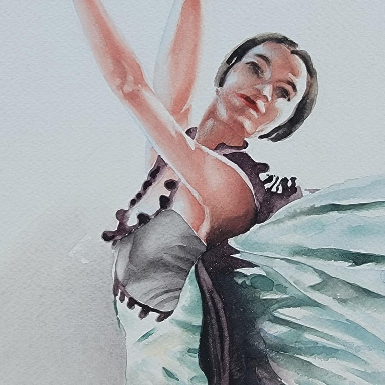 Ballerina Dancer Painting by Joseph Mossberger For Sale at 1stDibs