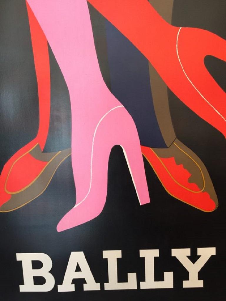 Bally Tango Original Vintage Poster at 1stDibs | original bally poster