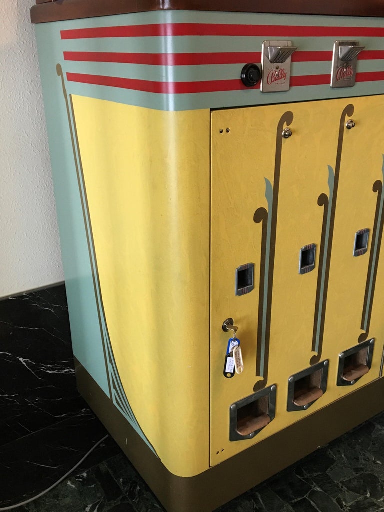 Bally Triple Bell Console Slot Machine Game, 1946 For Sale at 1stDibs ...