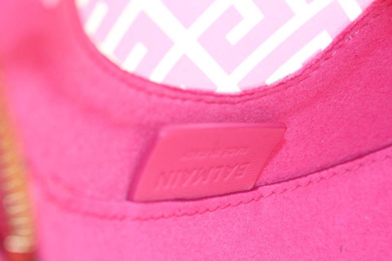 Balmain Barbie Translucent Pink Disco Round Crossbody Bag 1BM318 For ...