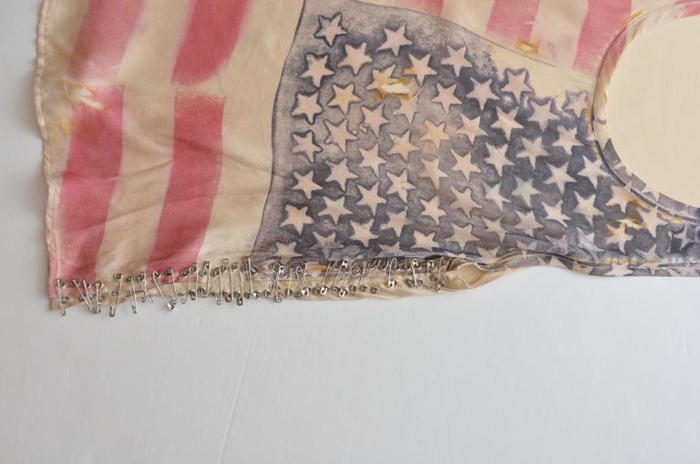 BALMAIN Embellished American Flag-Print Silk Tank 2011 Mint Size 38 at ...