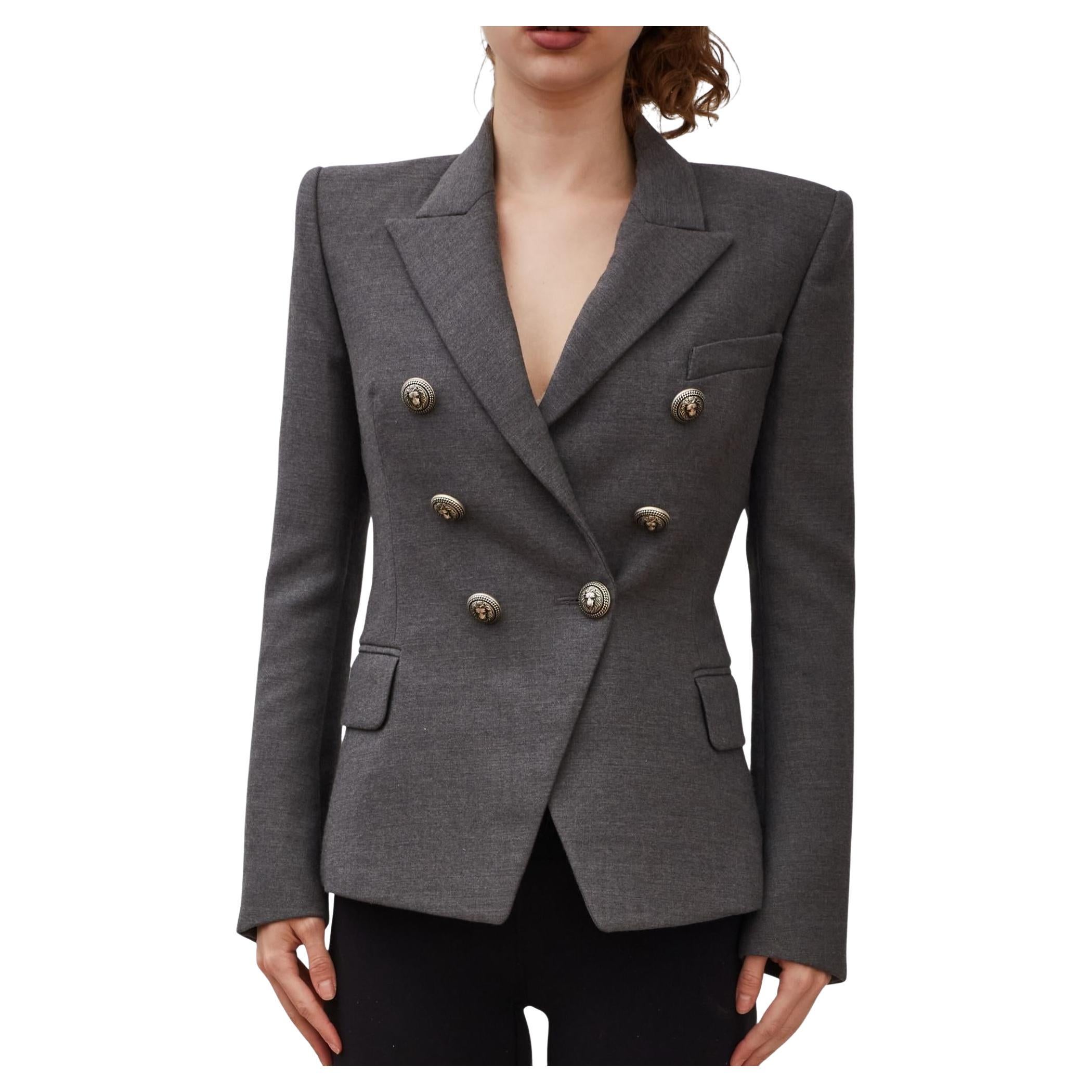 Balmain Military Coat at 1stDibs