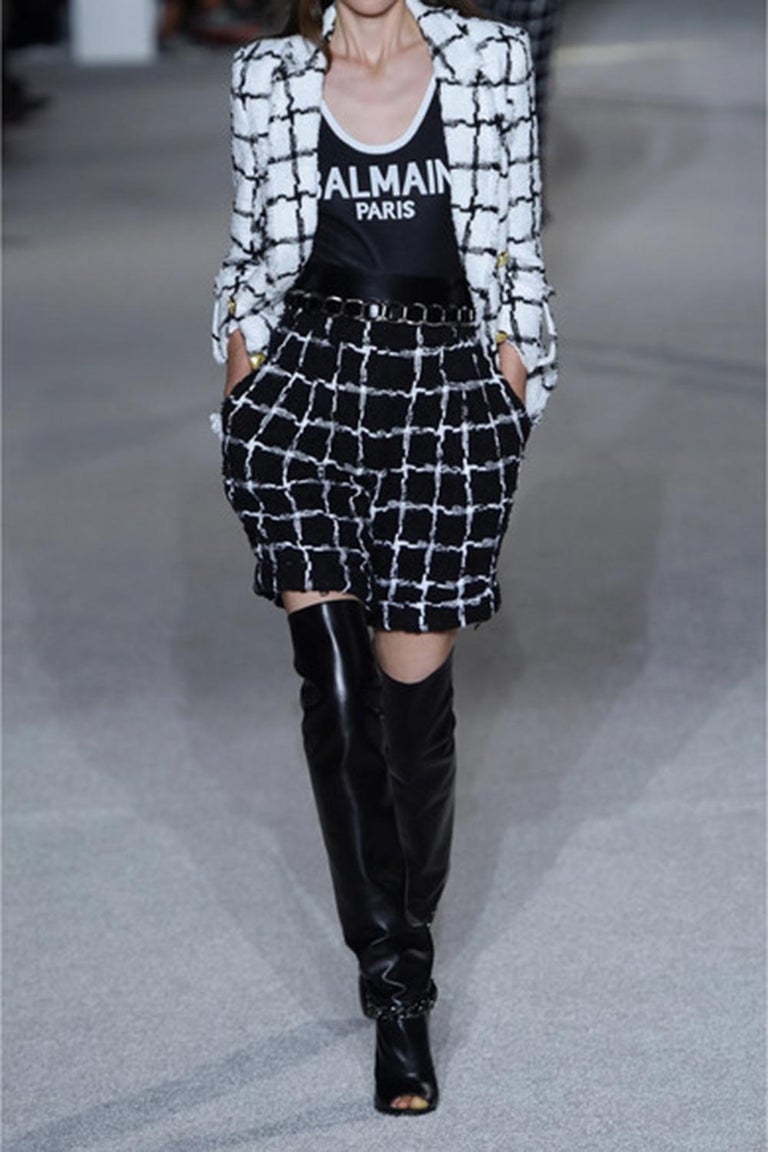 Balmain Intarsia Knitted Bodysuit at 1stDibs | balmain bodysuit sale