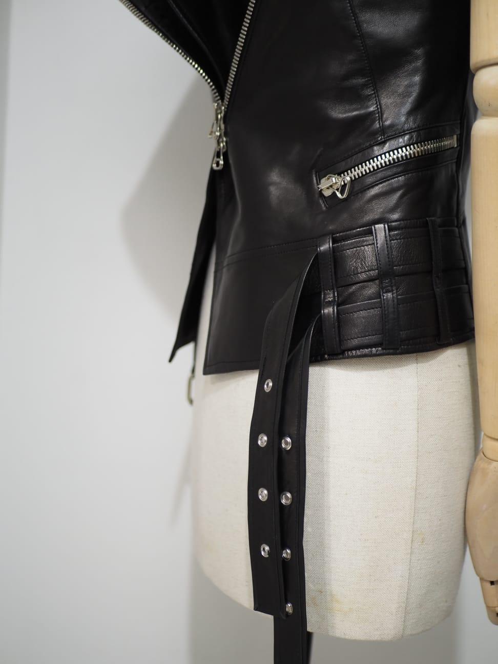 Balmain leather vest For Sale at 1stDibs