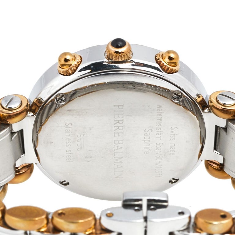 Balmain Mother of Pearl Two Tone Balmania 5623 Women's Wristwatch 38 mm ...