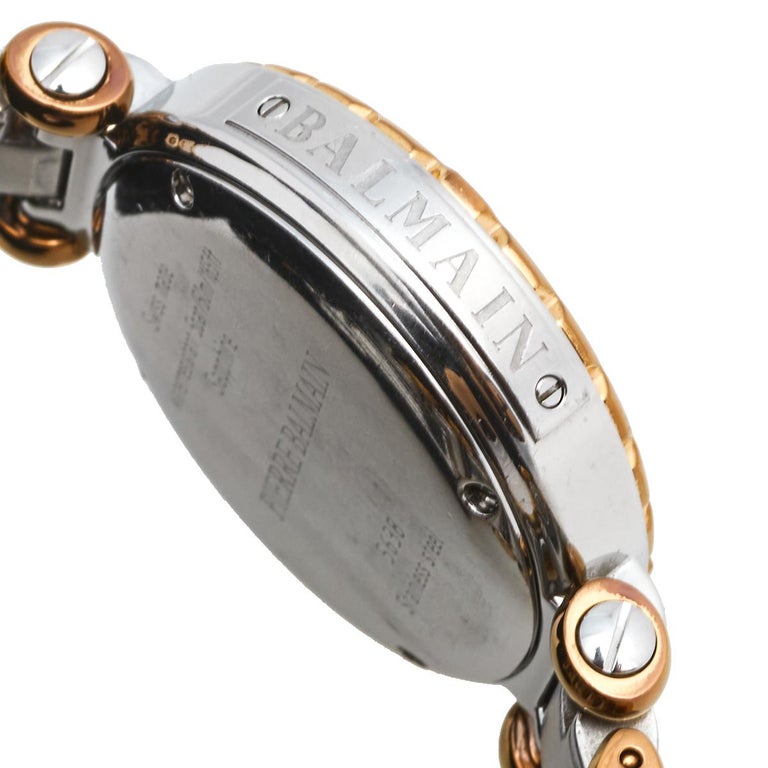 Balmain Mother of Pearl Two Tone Balmania 5623 Women's Wristwatch 38 mm ...
