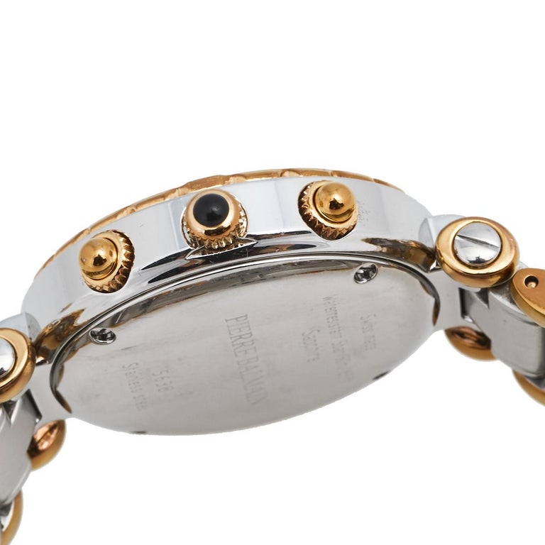 Balmain Mother of Pearl Two Tone Balmania 5623 Women's Wristwatch 38 mm ...