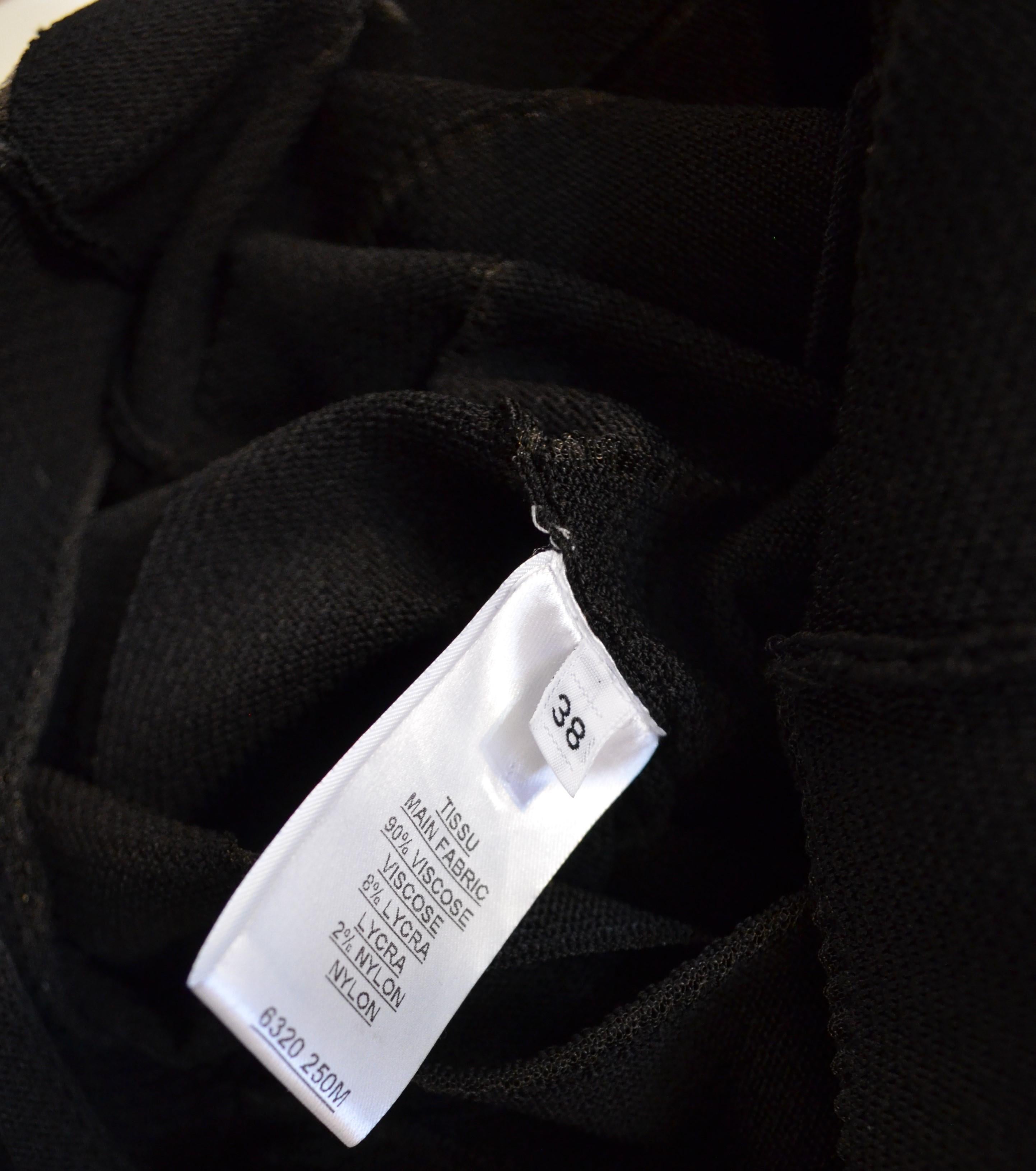 Balmain Sheer Striped Bodycon Dress at 1stDibs