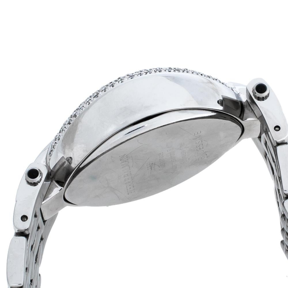 Balmain Silver Diamond Excessive Chronograph 5831 Women's Wristwatch 32 ...