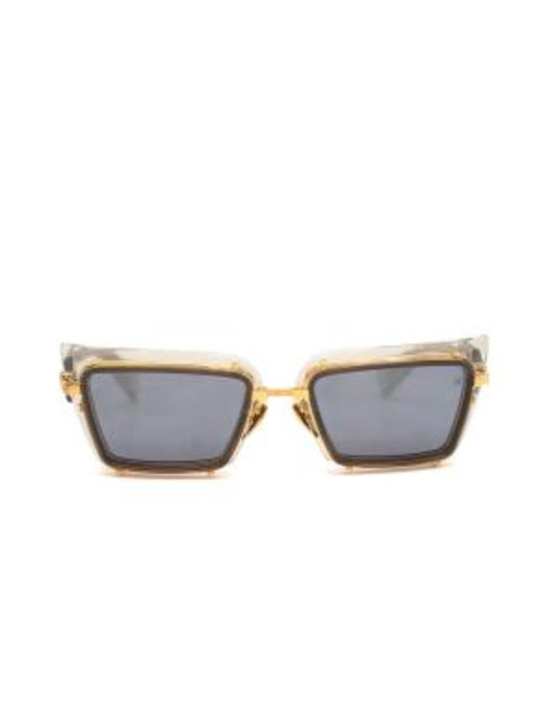Balmain Translucent Admirable Sunglasses For Sale at 1stDibs