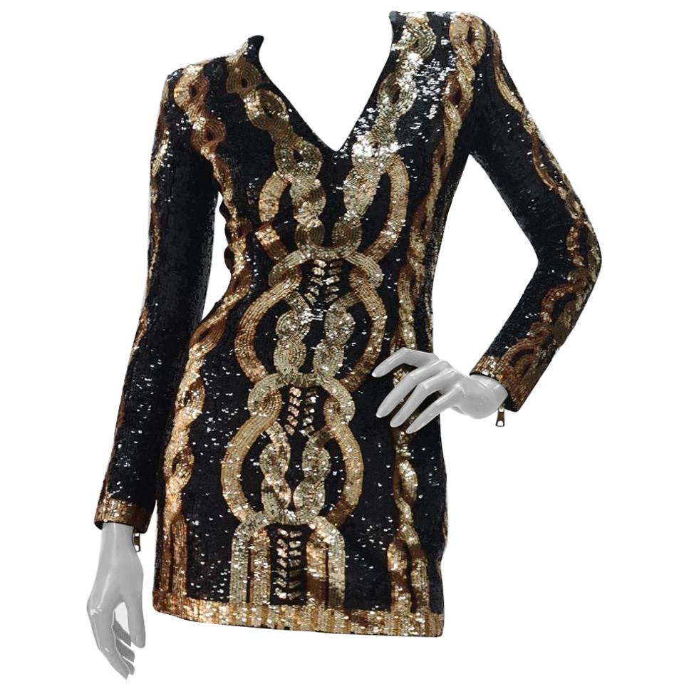 Balmain Double-Breasted Classic Denim Blazer For Sale at 1stDibs