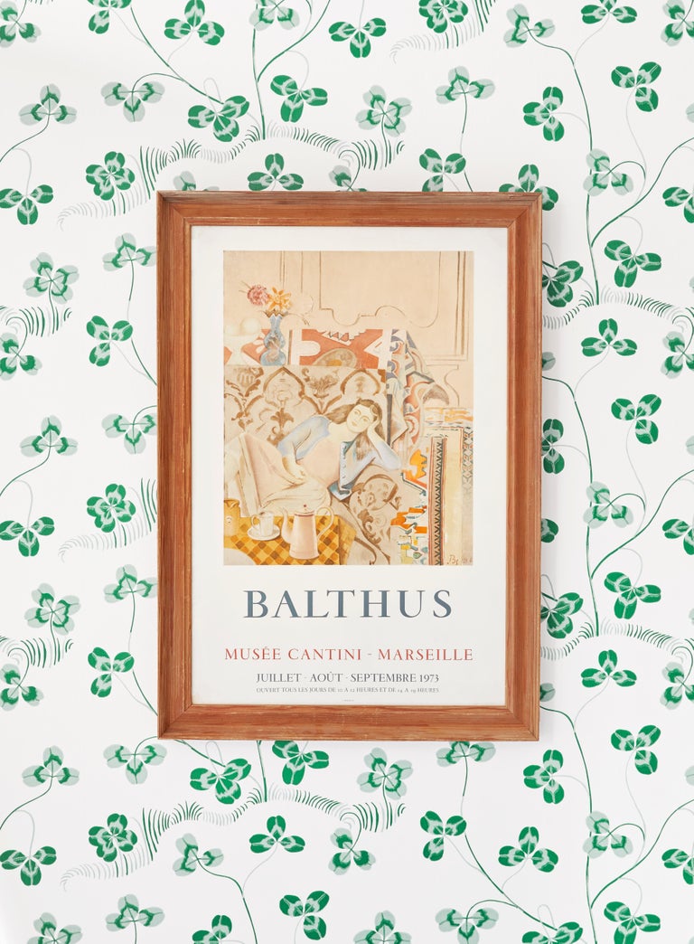 Balthus Musée Cantini Vintage Exhibition Poster, France 1973 at 1stDibs