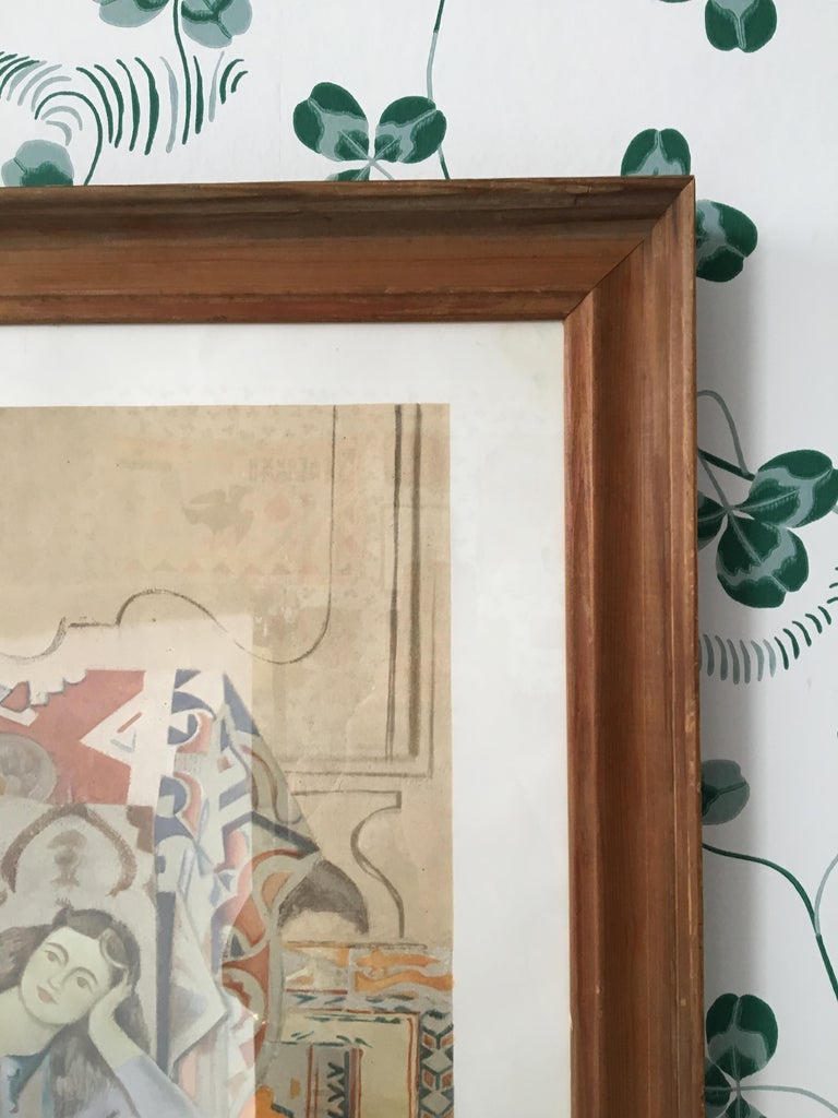 Balthus Musée Cantini Vintage Exhibition Poster, France 1973 at 1stDibs