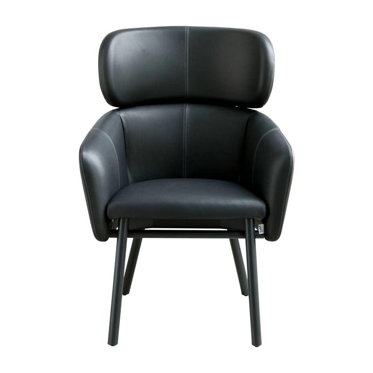Balù Extra Large Black Chair by Emilio Nanni For Sale at 1stDibs ...