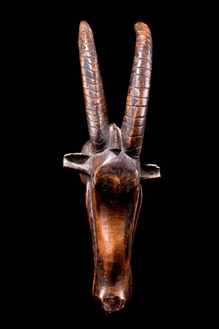 Bamana Antelope Mask, Africa, Early 20th Century at 1stDibs