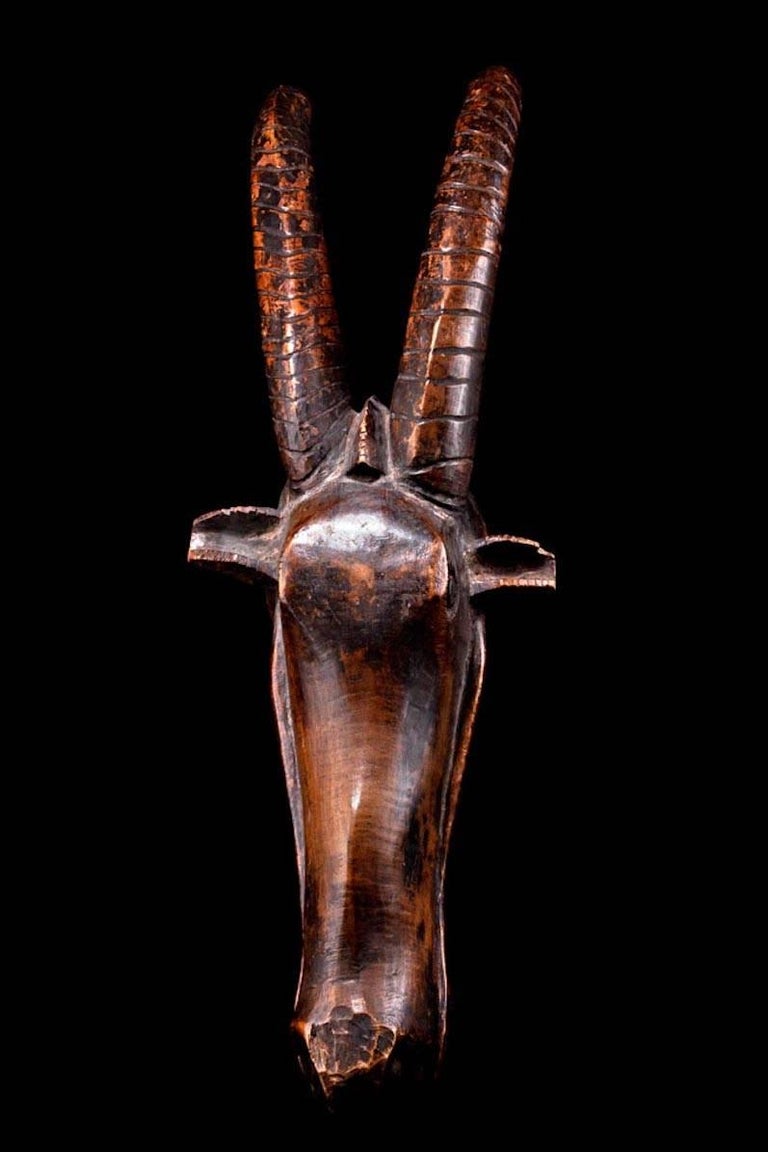 Bamana Antelope Mask, Africa, Early 20th Century at 1stDibs